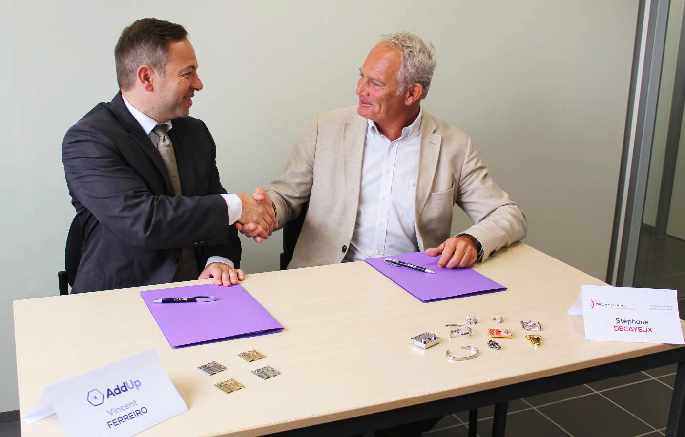 Decayeux STI and AddUp sign a partnership in metal 3D printing for the ...